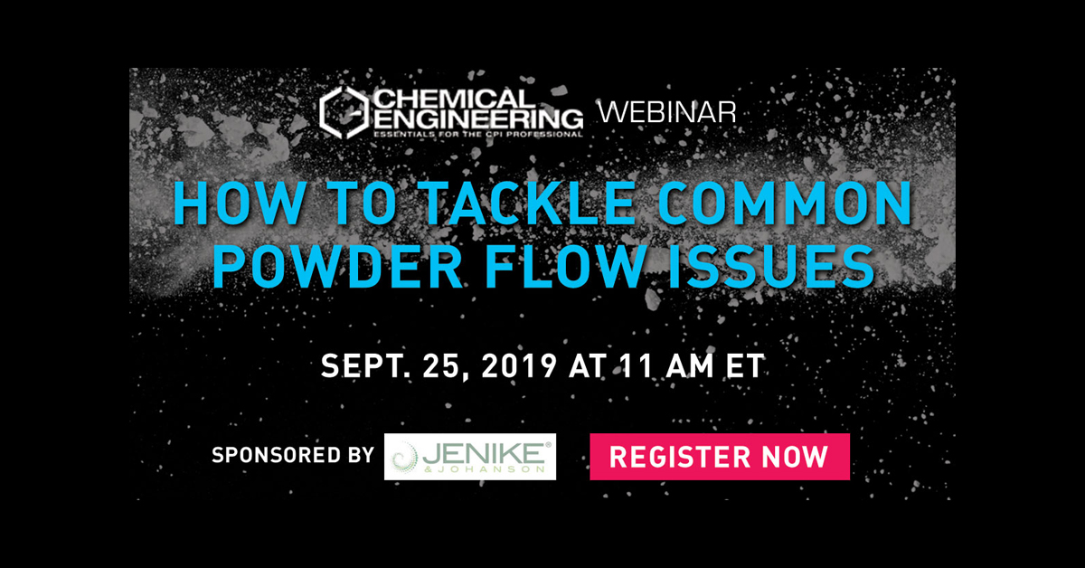 How To Tackle Common Powder Flow Issues - Jenike & Johanson
