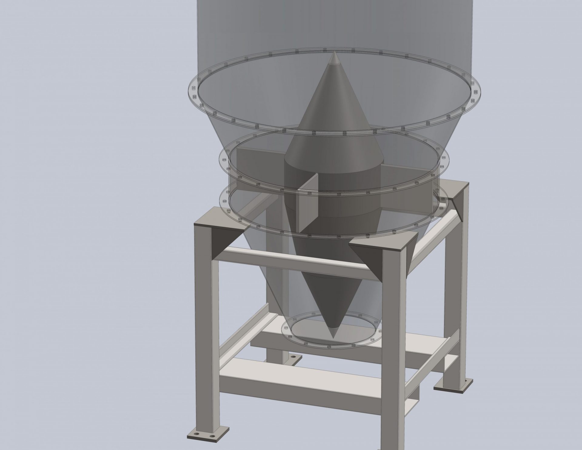Case Study - Coffee Bean Silo Insert Solution | Jenike & Johanson